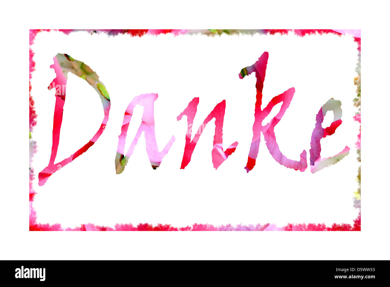 Danke merci thank you -Fotos und -Bildmaterial in hoher Auflösung – Alamy