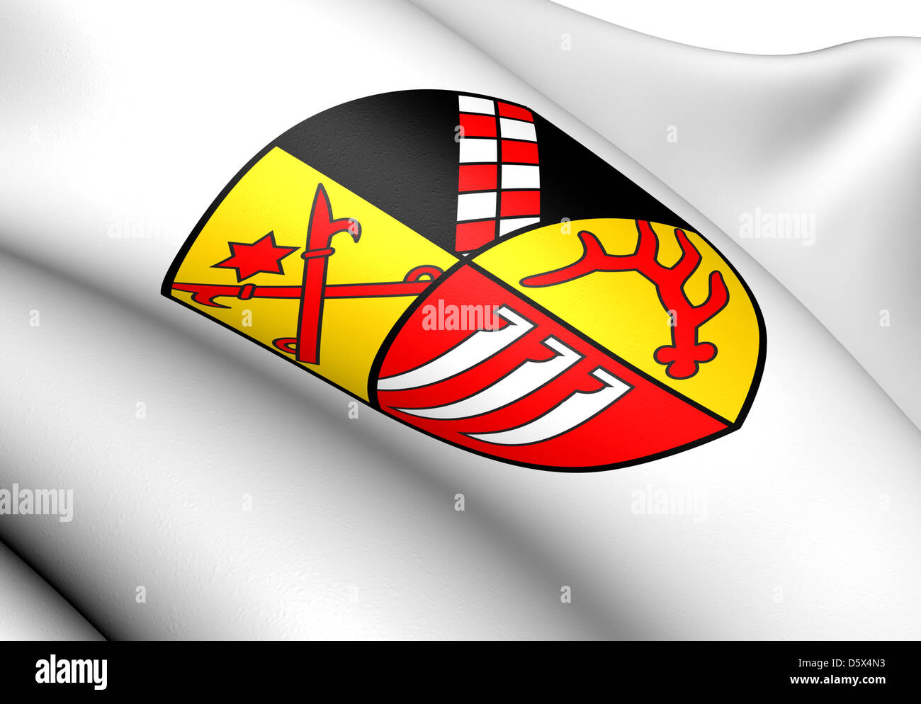 Oder-Spree-Wappen Stockfotografie - Alamy