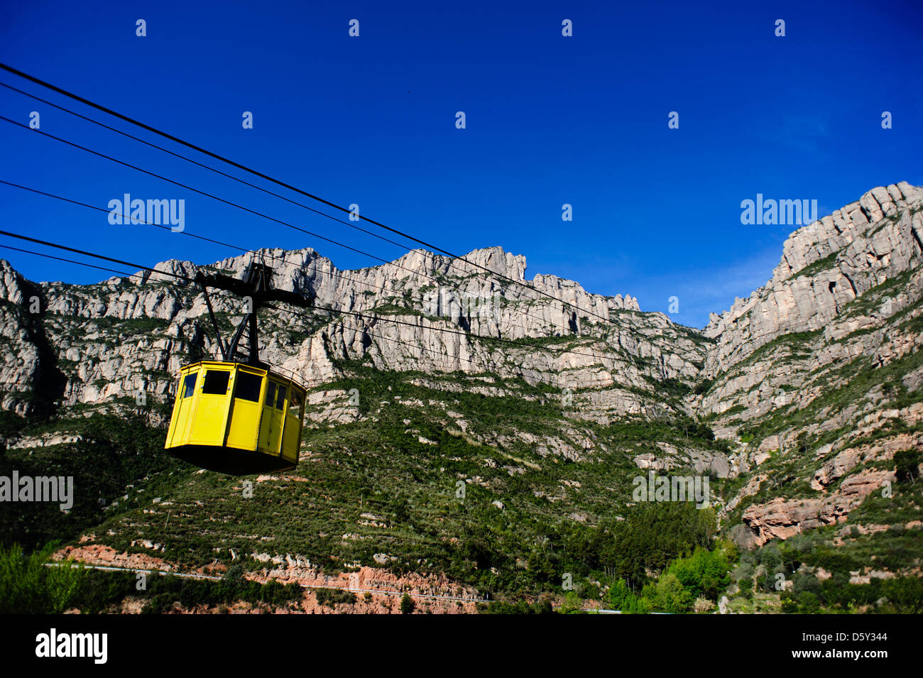 Montserrat Cable Car Stockfotos und -bilder Kaufen - Alamy