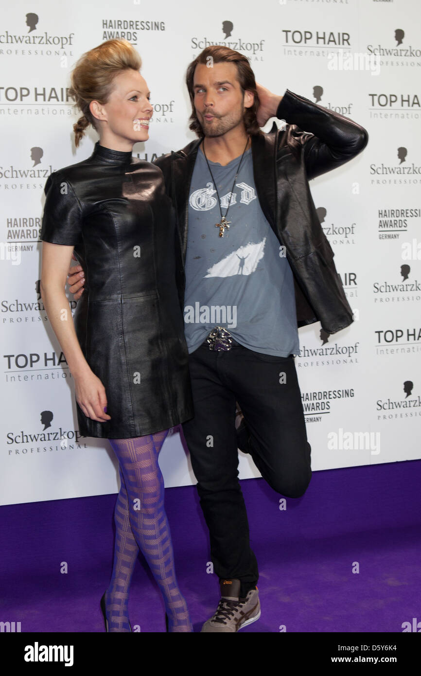 Petra Neftel, Patrick Nuo bei den deutschen Hairdressing Awards am ...