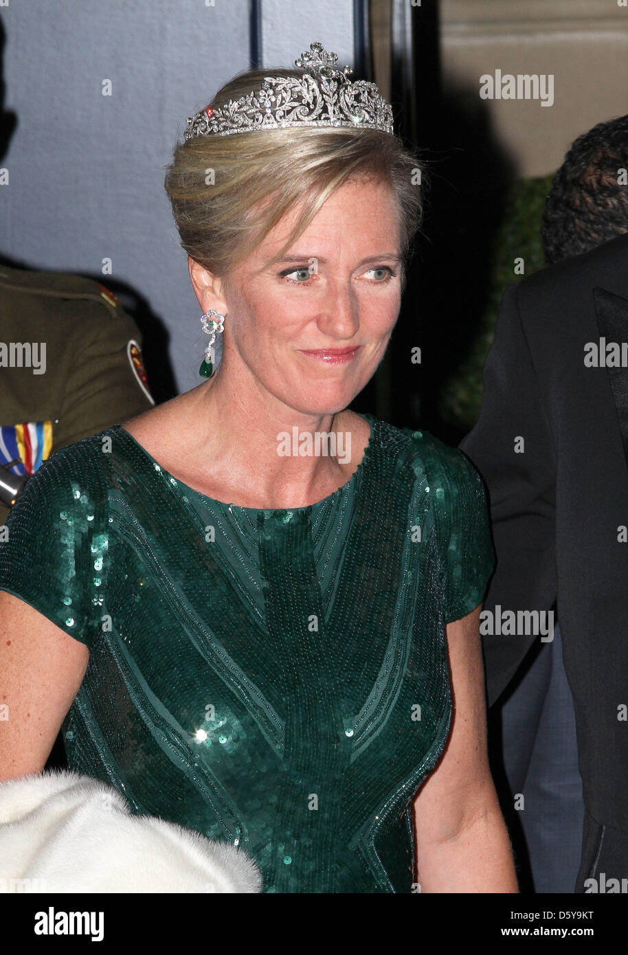 Prinzessin Astrid für das Gala-Dinner anlässlich der Hochzeit von Prinz ...