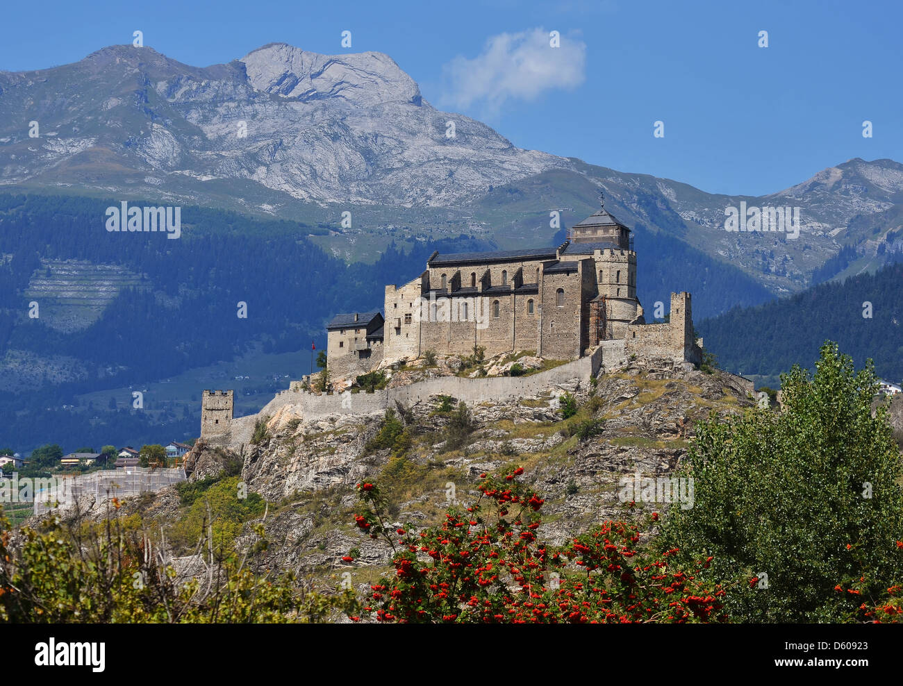 Switzerland Valais Sion Stockfotos und -bilder Kaufen - Alamy