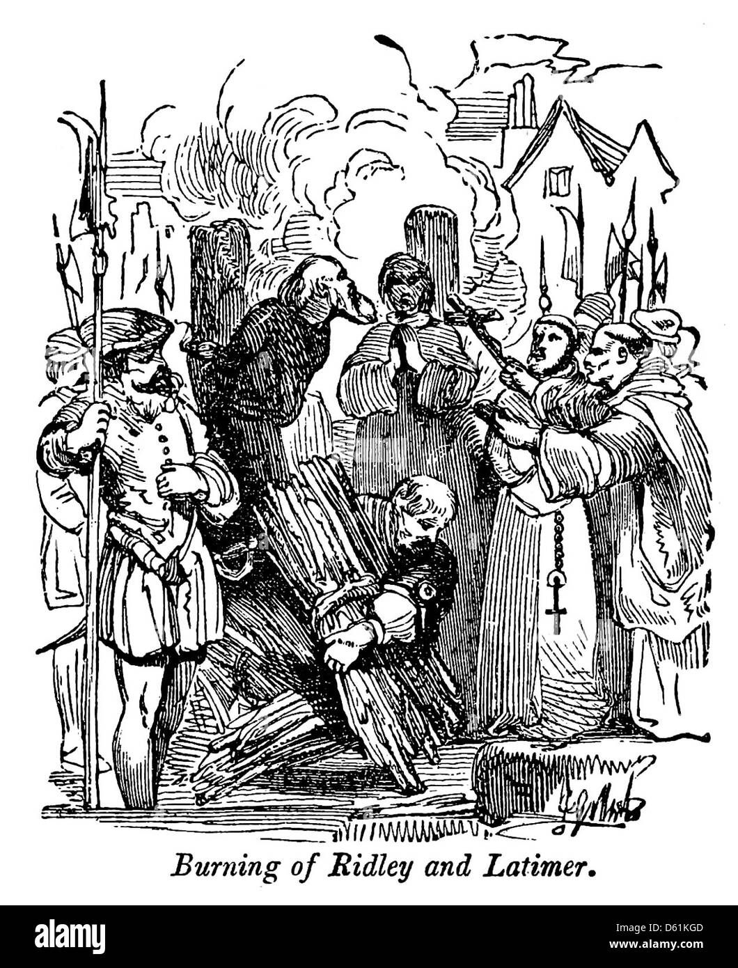 Auf dem scheiterhaufen verbrannt Ausgeschnittene Stockfotos und -bilder ...