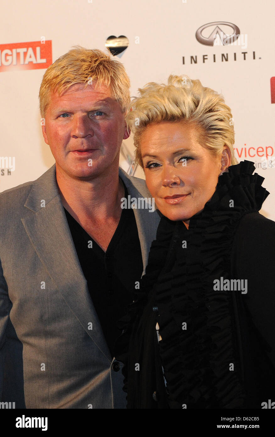Ehemaliger professioneller Fußballspieler Stefan Effenberg und seine ...