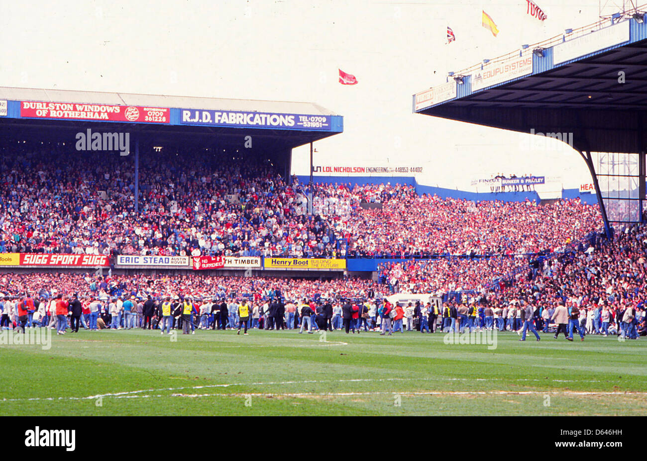 Archiv: Hillsborough Katastrophe 15. April 1989 FA Cup-Halbfinale ...