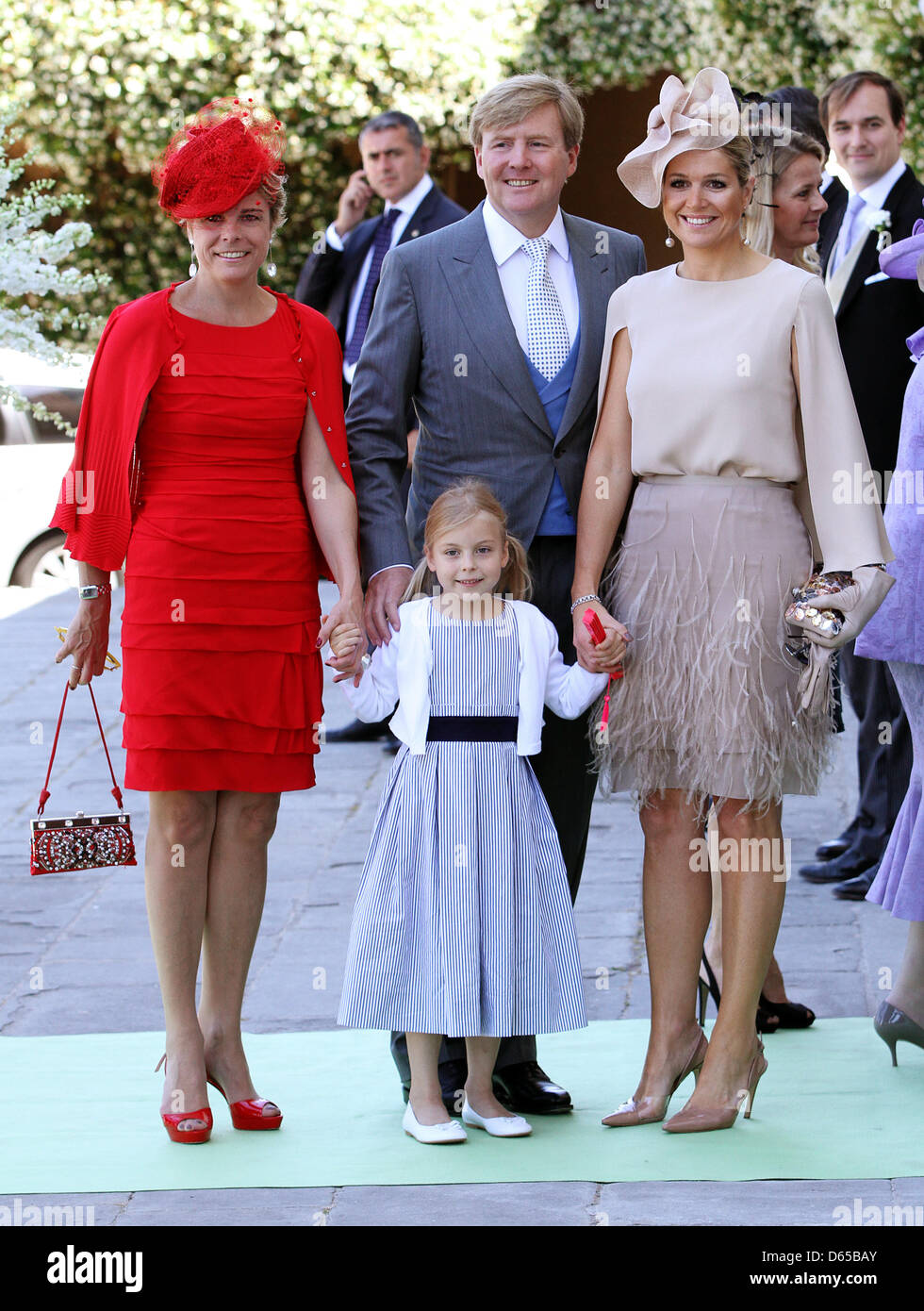 Niederländische Prinzessin Laurentien, Kronprinz Willem-Alexander und ...
