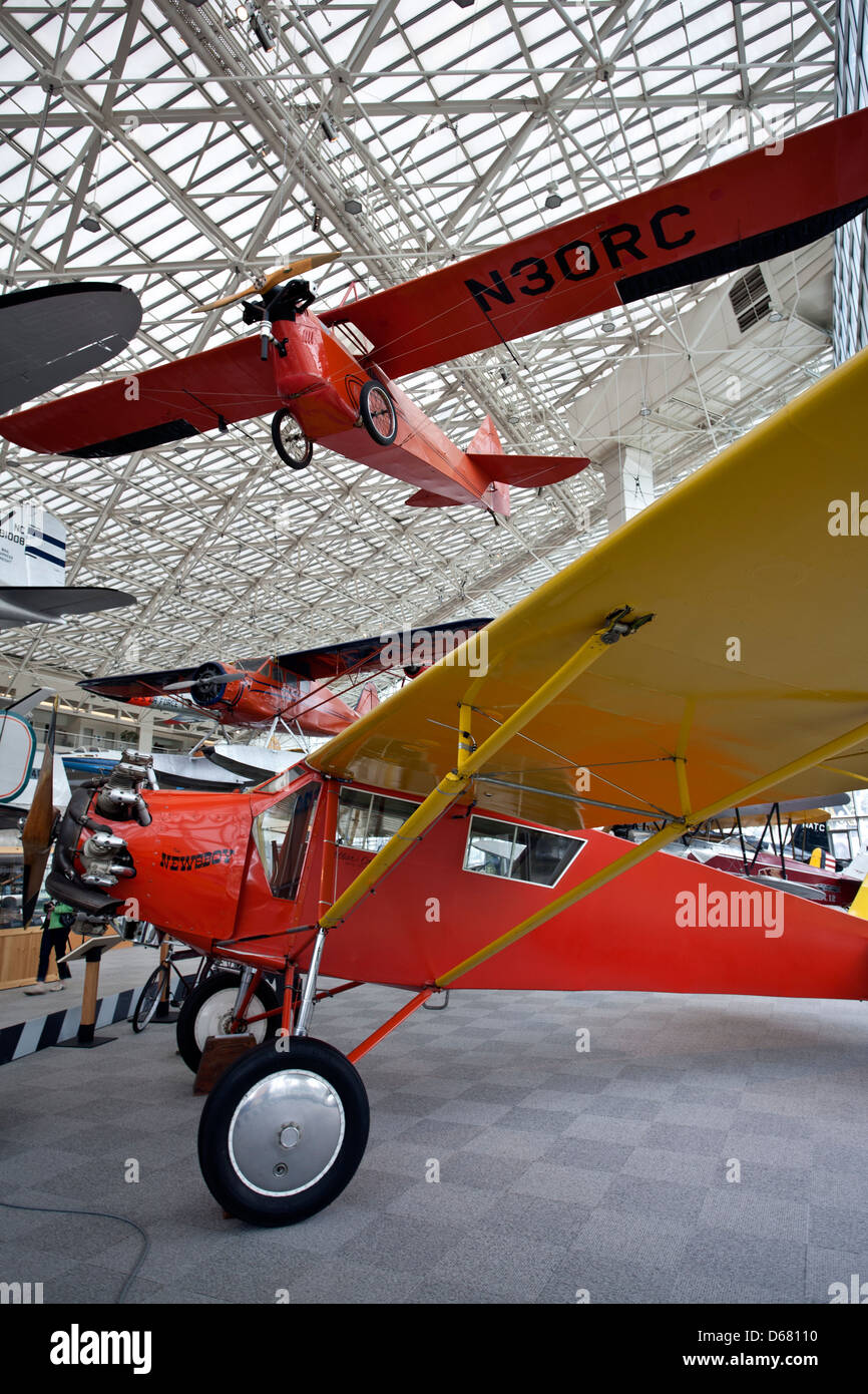 Curtiss Robin C-1. Museum of Flight. Seattle. USA Stockfotografie - Alamy