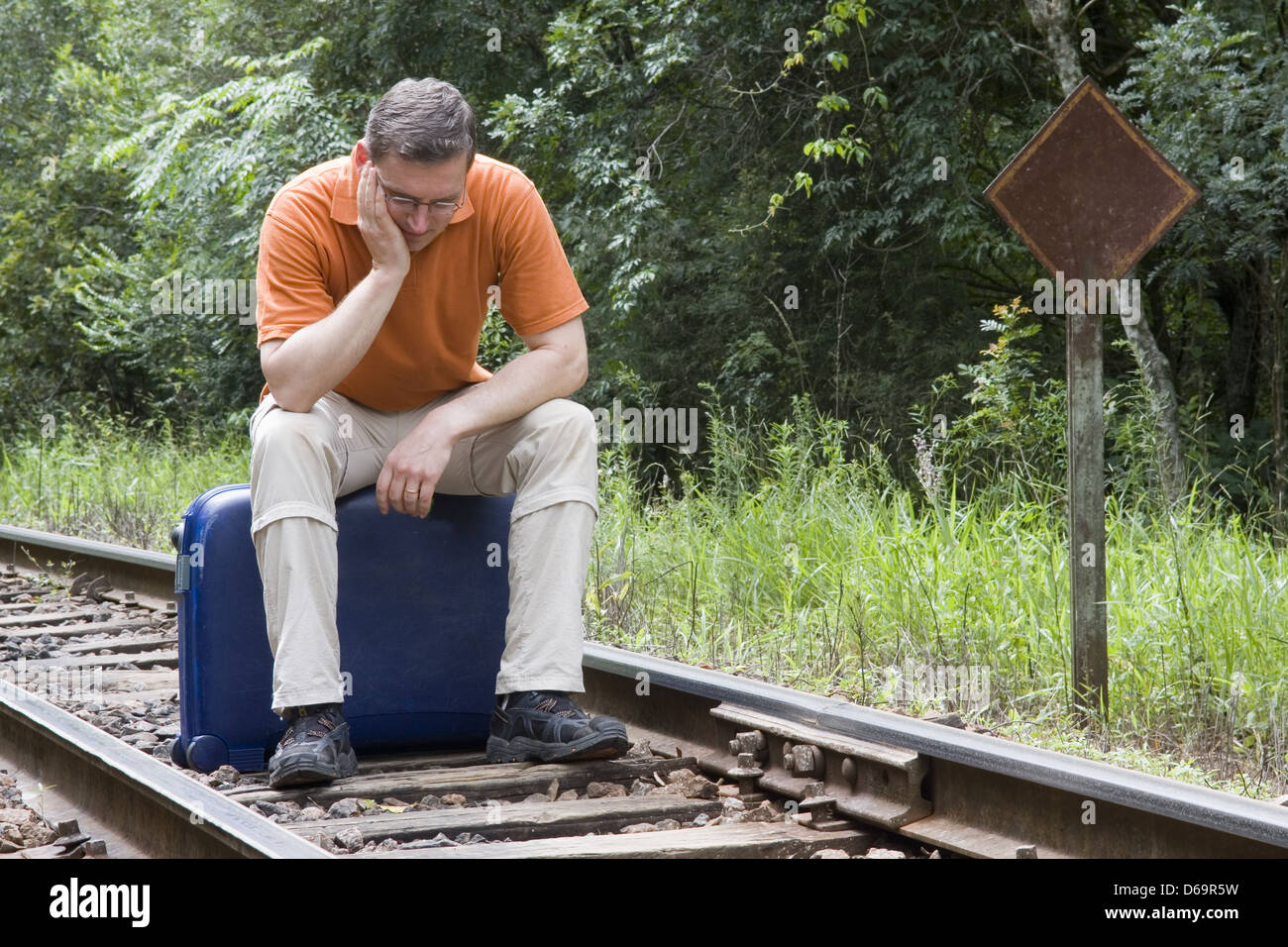 Den Zug Verpasst Stockfotos und -bilder Kaufen - Alamy