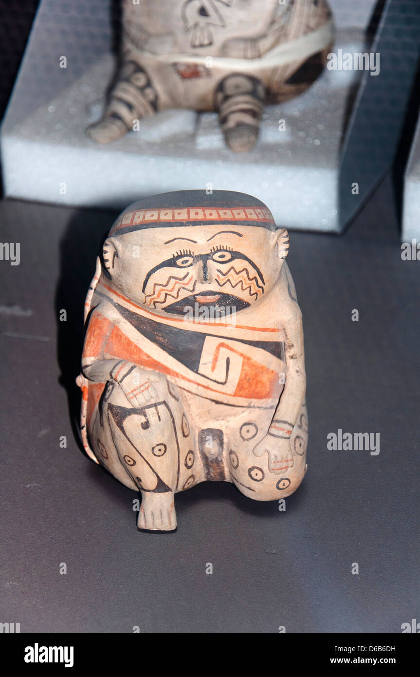 Inca-Statue Natural History Museum, Los Angeles Stockfotografie - Alamy