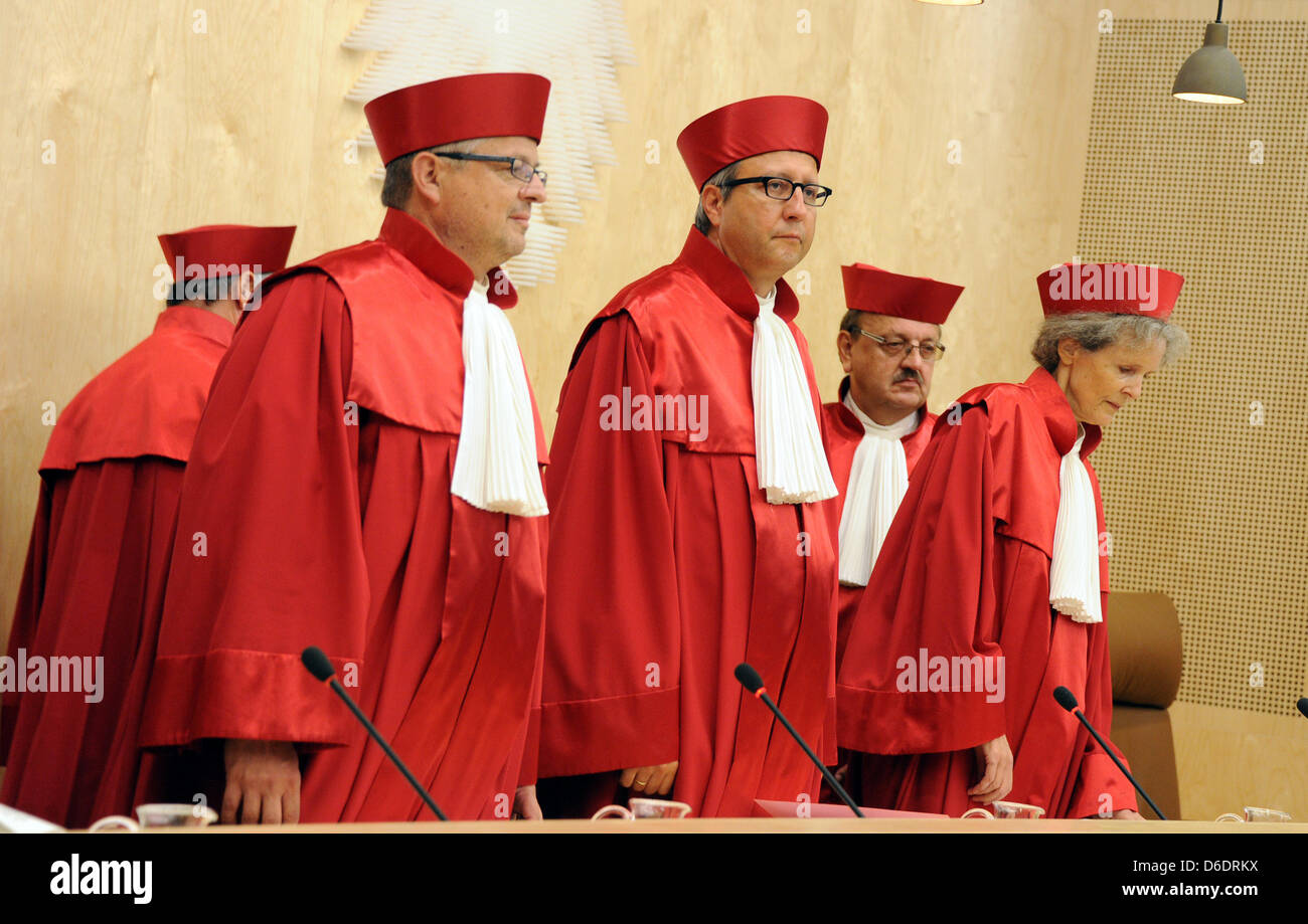 Bundesrichter in roben -Fotos und -Bildmaterial in hoher Auflösung – Alamy