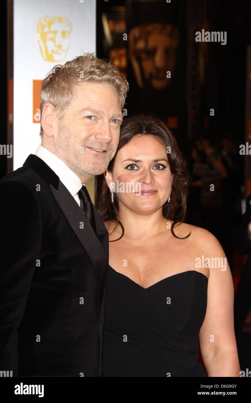 Schauspieler Kenneth Branagh und seine Frau Lindsay Brunnock teilnehmen ...