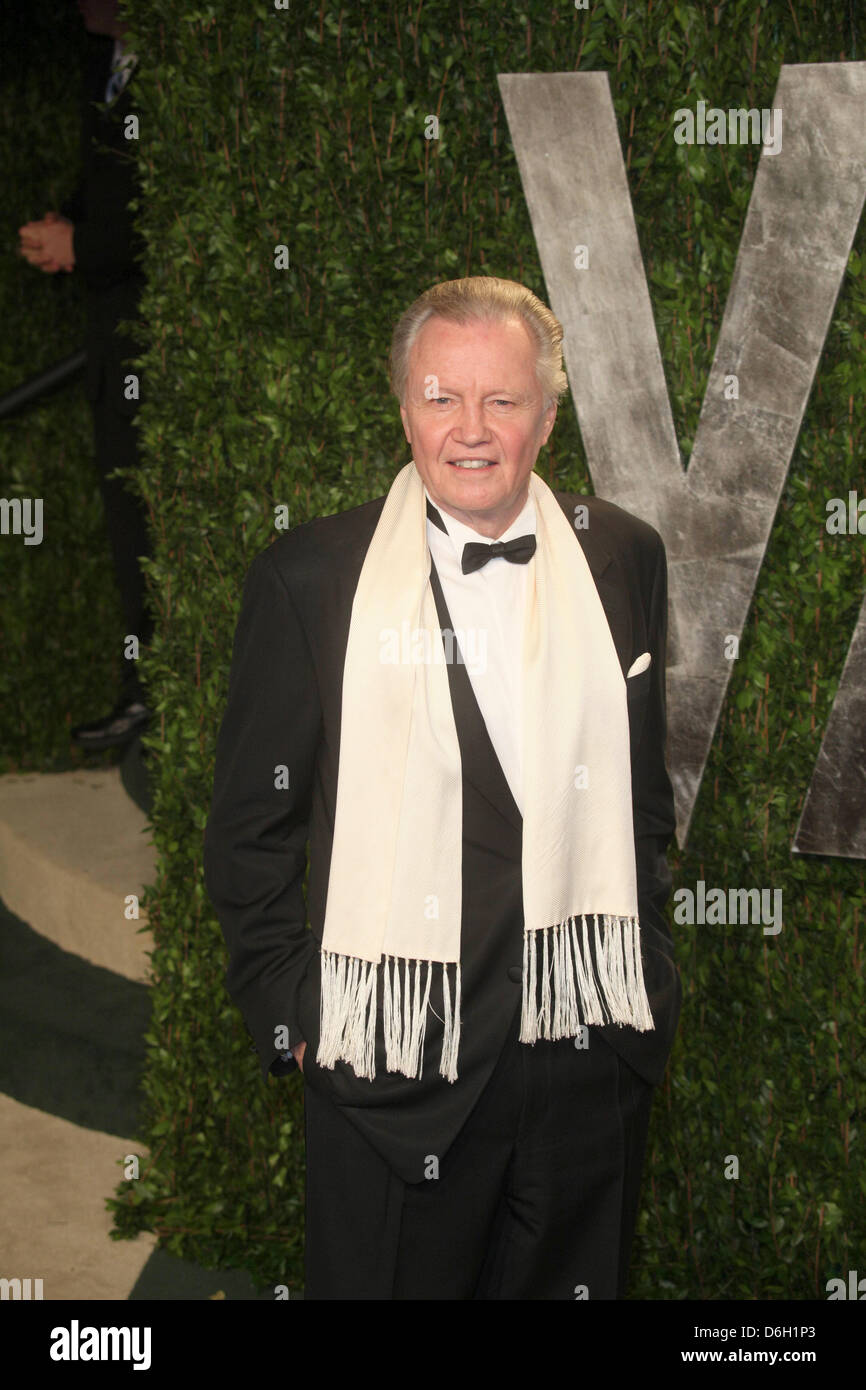 US-Schauspieler Jon Voight besucht die 2012 Vanity Fair Oscar Party im ...