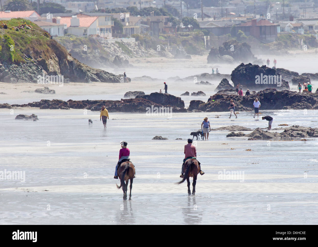 Strand und reiter -Fotos und -Bildmaterial in hoher Auflösung – Alamy