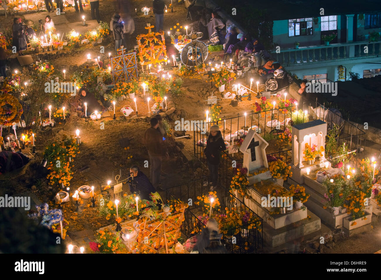 Nordamerika, Mexiko, Michoacan state, Patzcuaro, Dia de Muertos, Tag ...