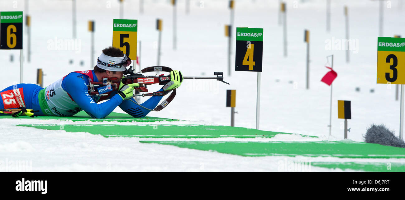 Italienischer biathlon -Fotos und -Bildmaterial in hoher Auflösung – Alamy