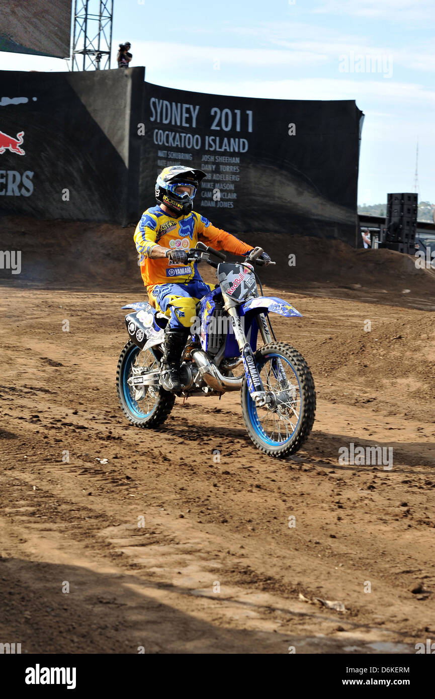 Cameron Sinclair Red Bull X-Fighters World Tour auf Cockatoo Island ...