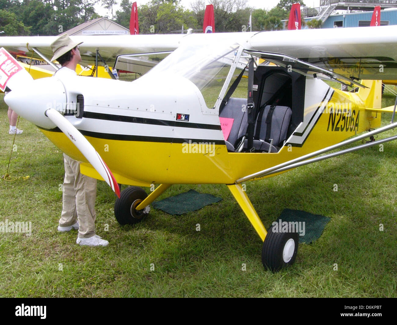 Dieses Bild zeigt den RANS S-7C Courier, ein leichtes Sportflugzeug ...