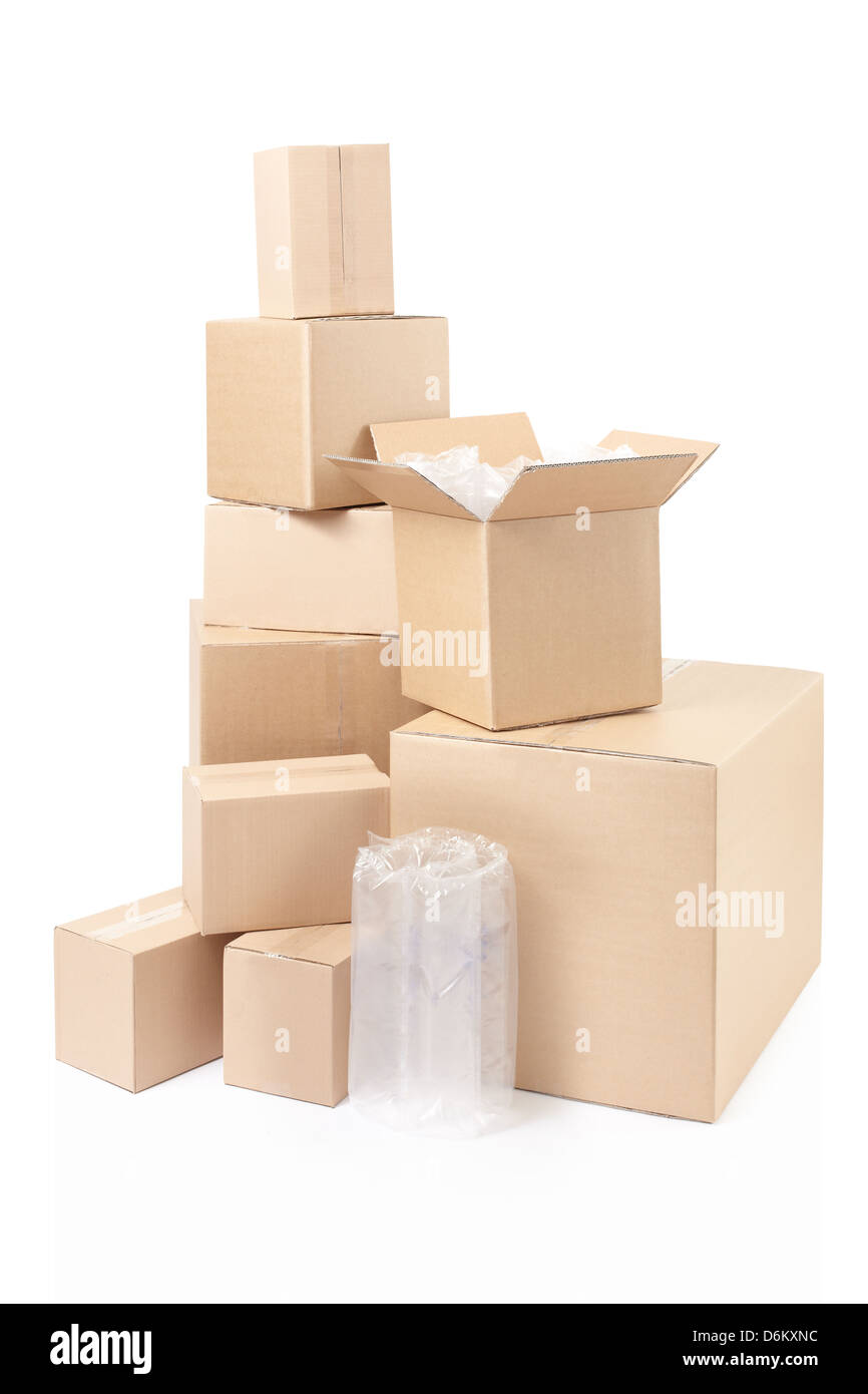 Packing boxes -Fotos und -Bildmaterial in hoher Auflösung – Alamy