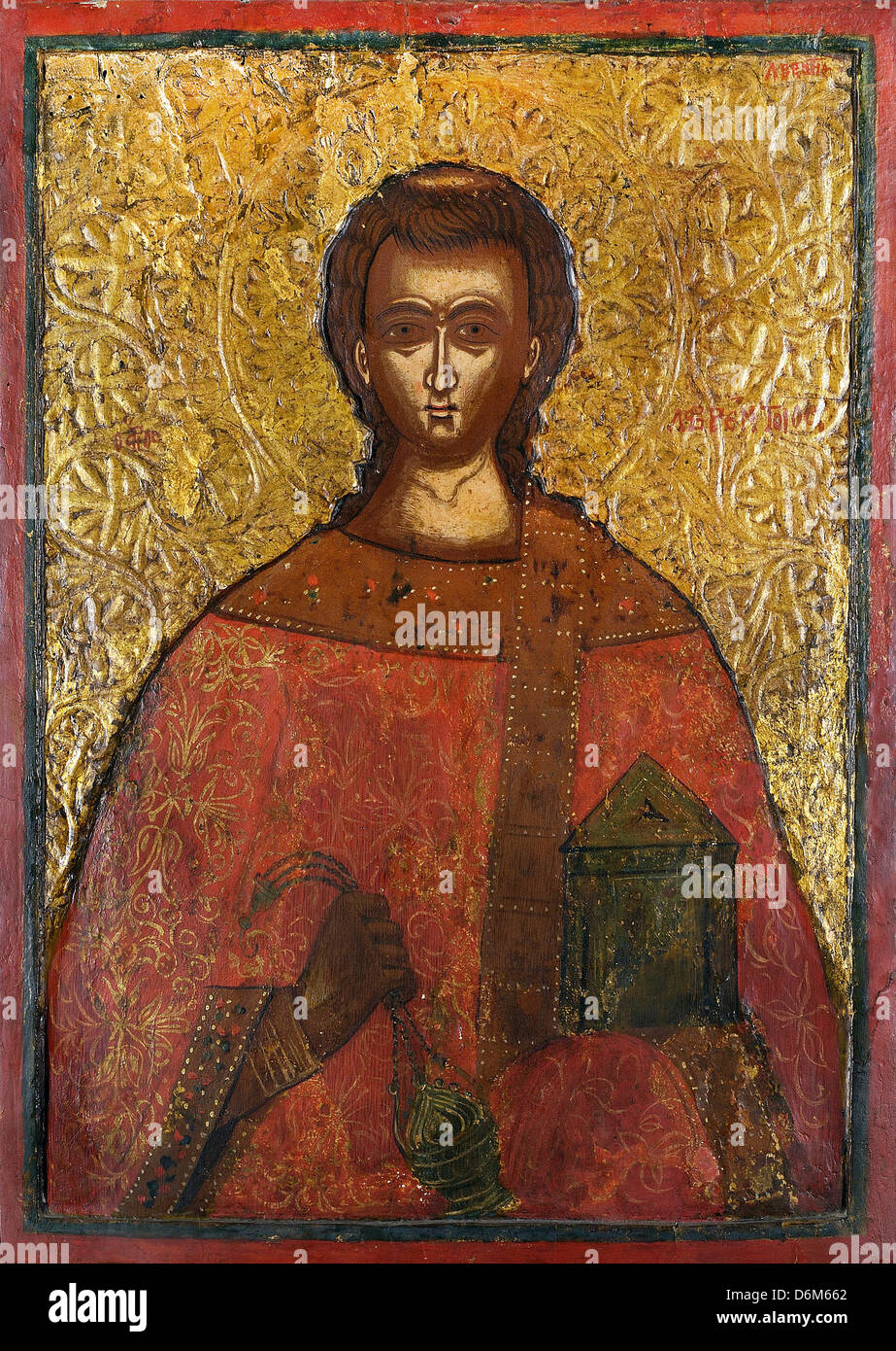 Adrianoupolitis Konstantinos, St.-Laurentius-1600-1699-Symbol. Benaki Museum, Athen ...