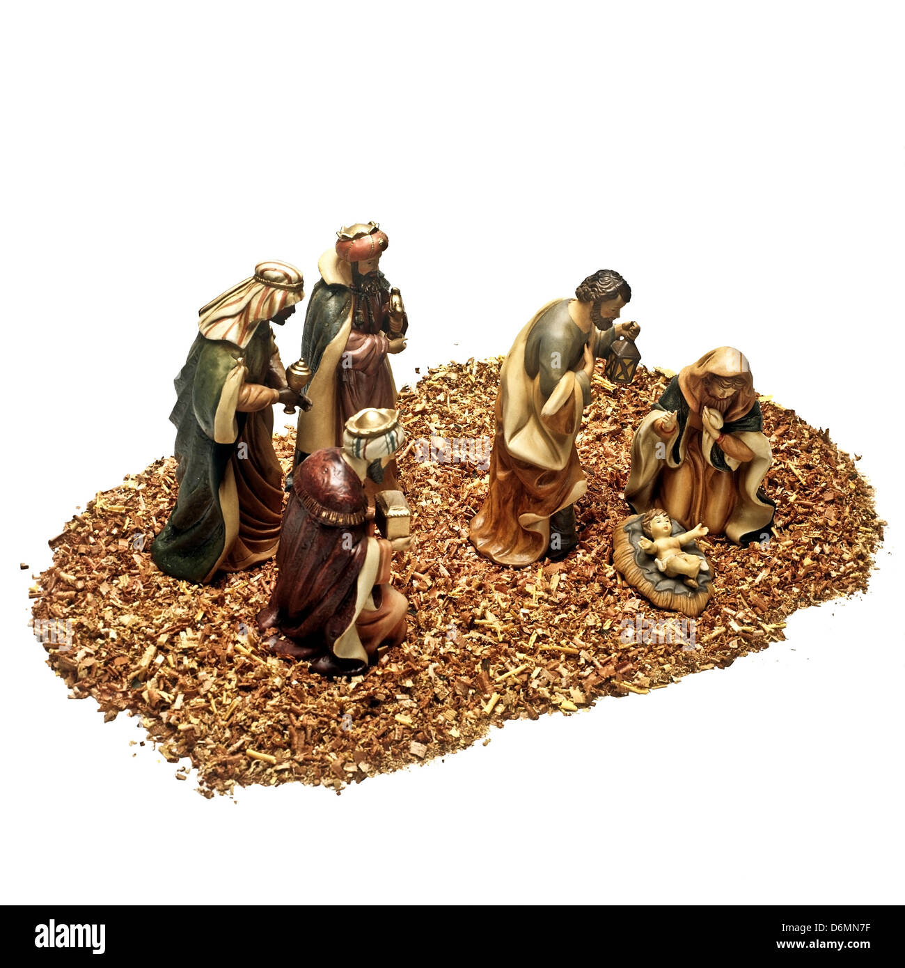Krippe jesus Ausgeschnittene Stockfotos und -bilder - Alamy