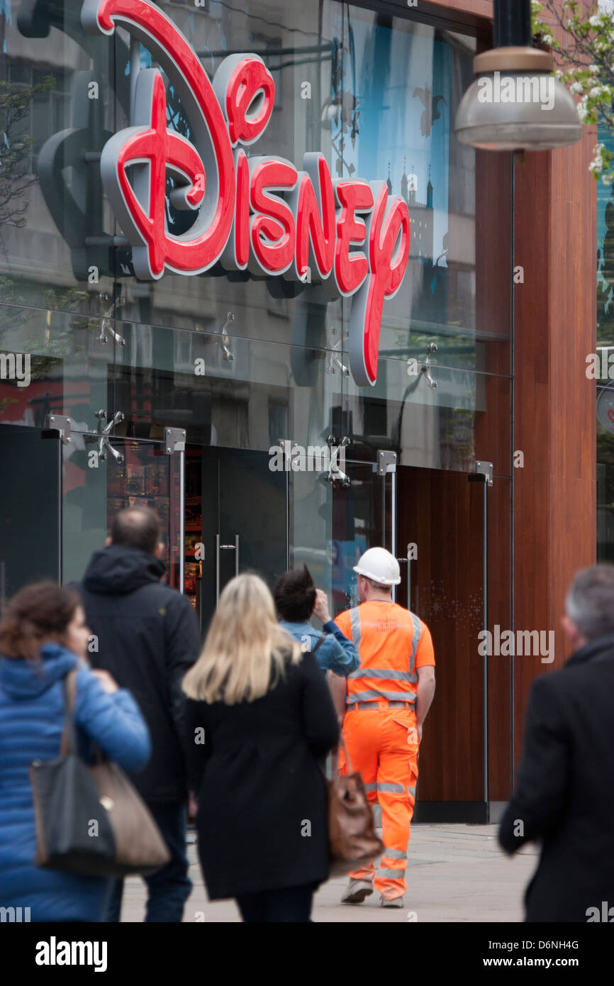 Disney Store Oxford Street London Stockfotografie - Alamy