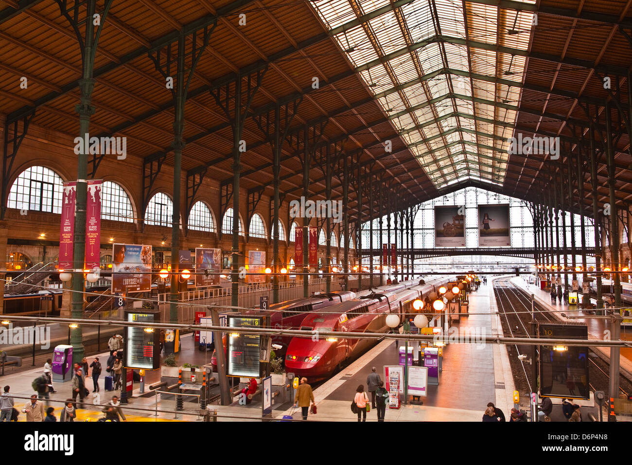 Gare Du Nord Bahnhof In Paris Stockfotos und -bilder Kaufen - Alamy
