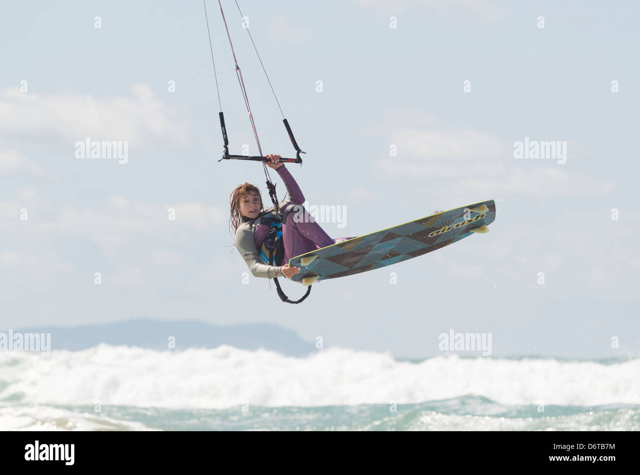 Frau In Der Luft Stockfotos und -bilder Kaufen - Alamy