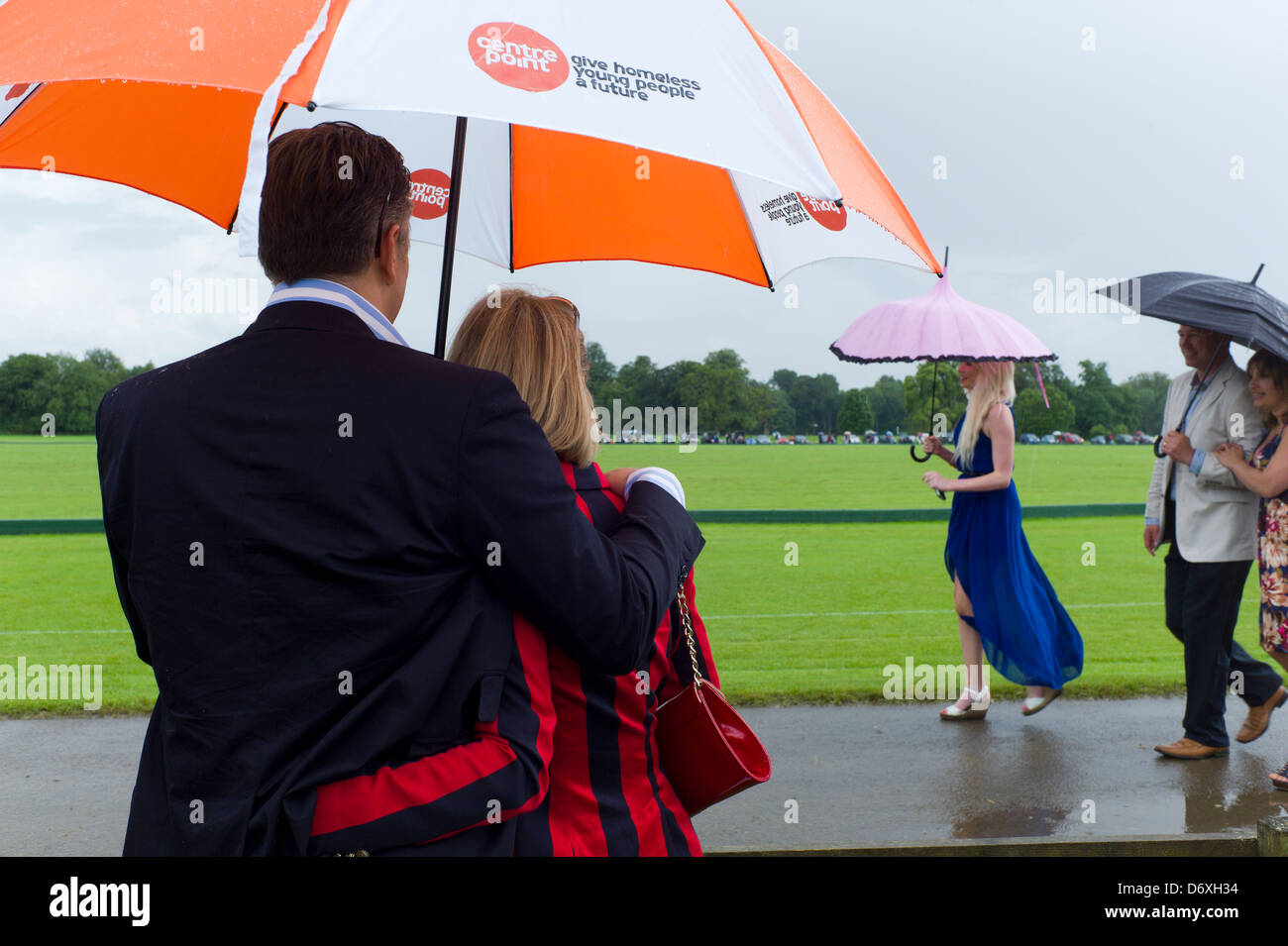 Spectators watching polo match -Fotos und -Bildmaterial in hoher ...