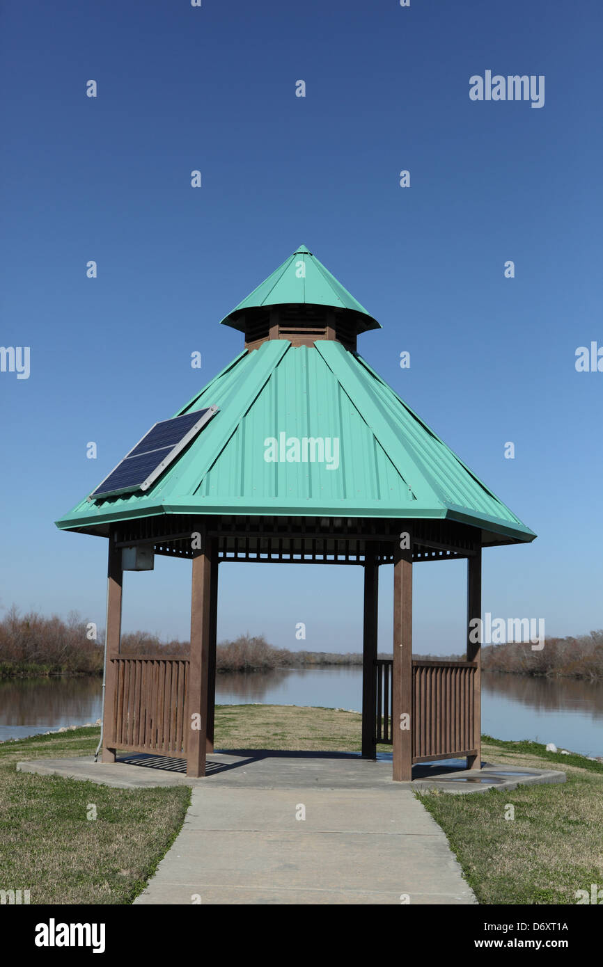 Trinity River Wasservogelarten rookery Stockfotografie - Alamy