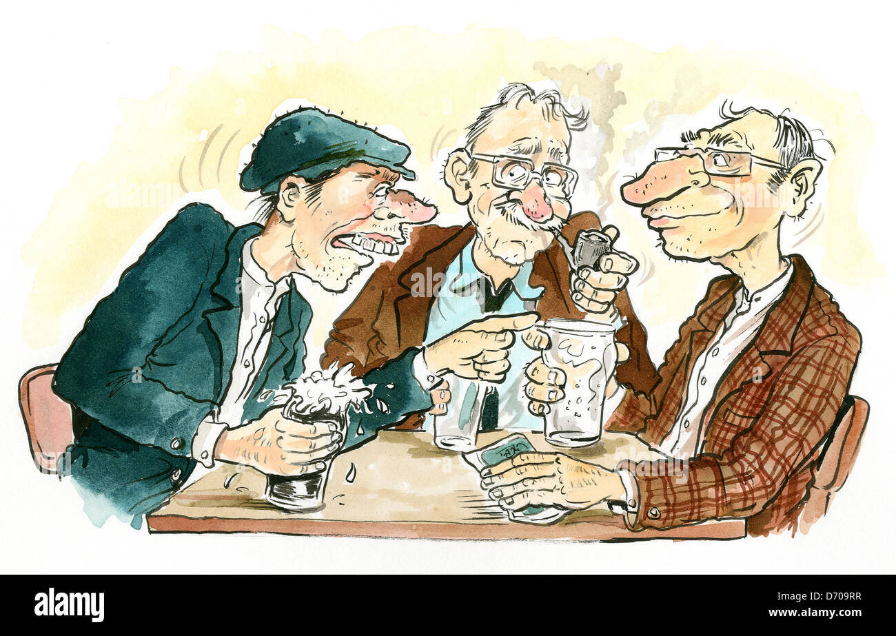 Cartoon kneipe -Fotos und -Bildmaterial in hoher Auflösung – Alamy