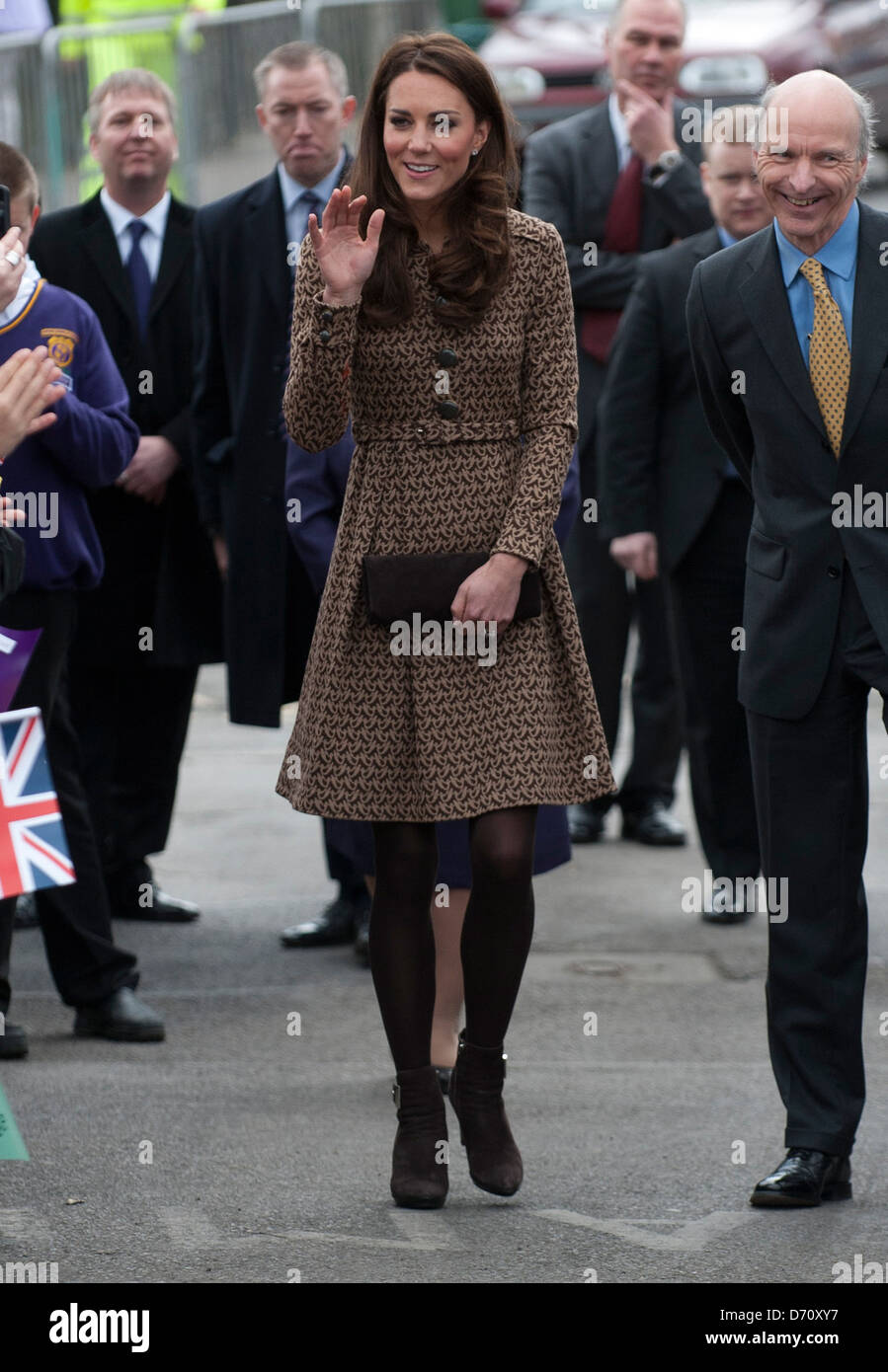 Catherine, Herzogin von Cambridge aka Kate Middleton Ankunft in Oxford ...