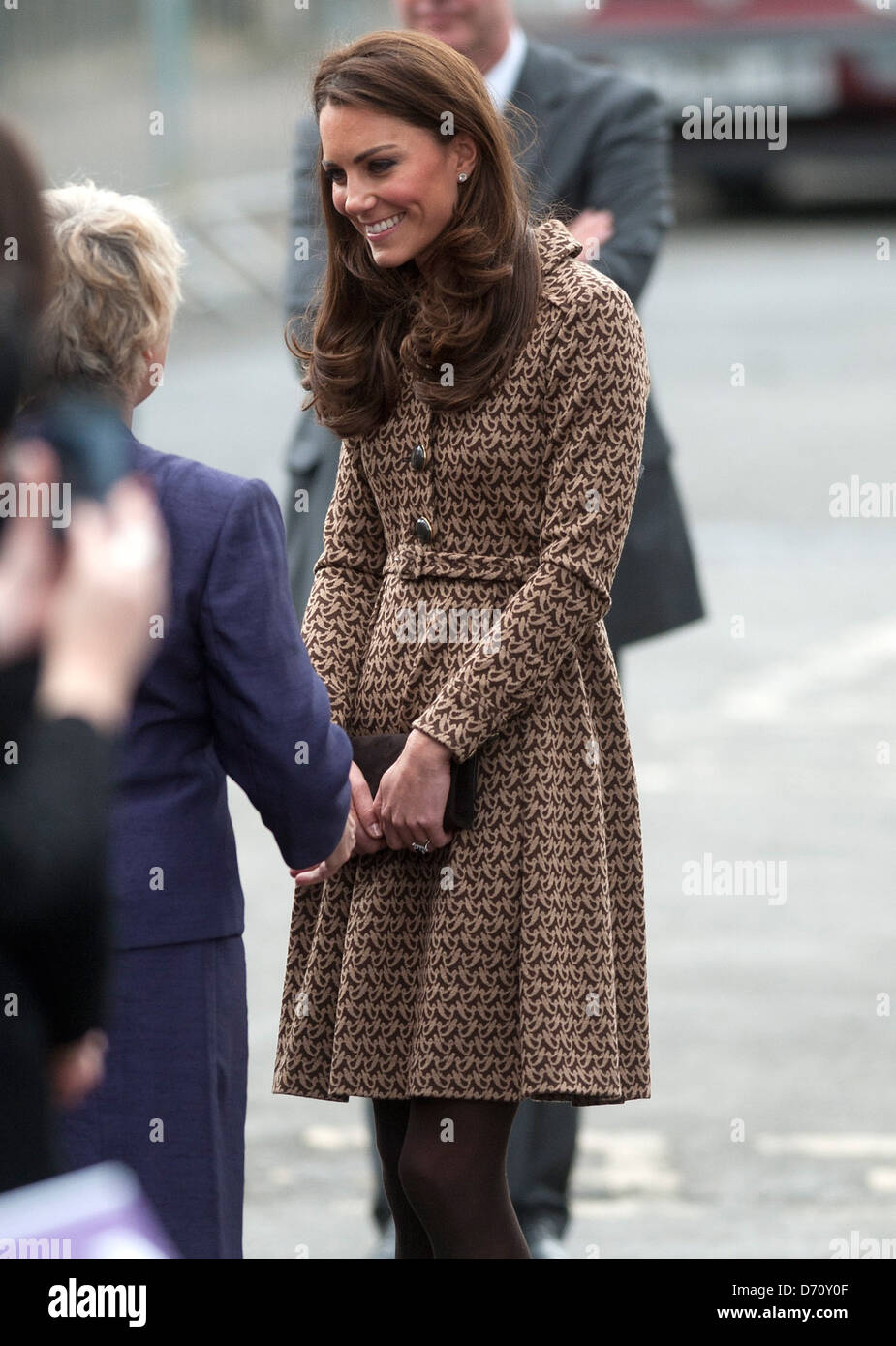 Catherine, Herzogin von Cambridge aka Kate Middleton Ankunft in Oxford ...
