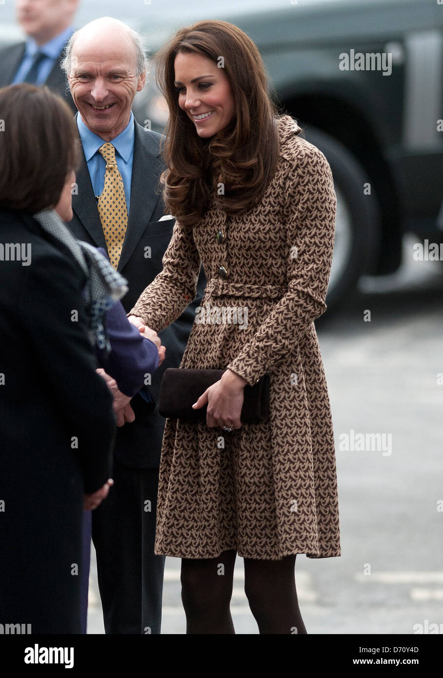 Catherine, Herzogin von Cambridge aka Kate Middleton Ankunft in Oxford ...