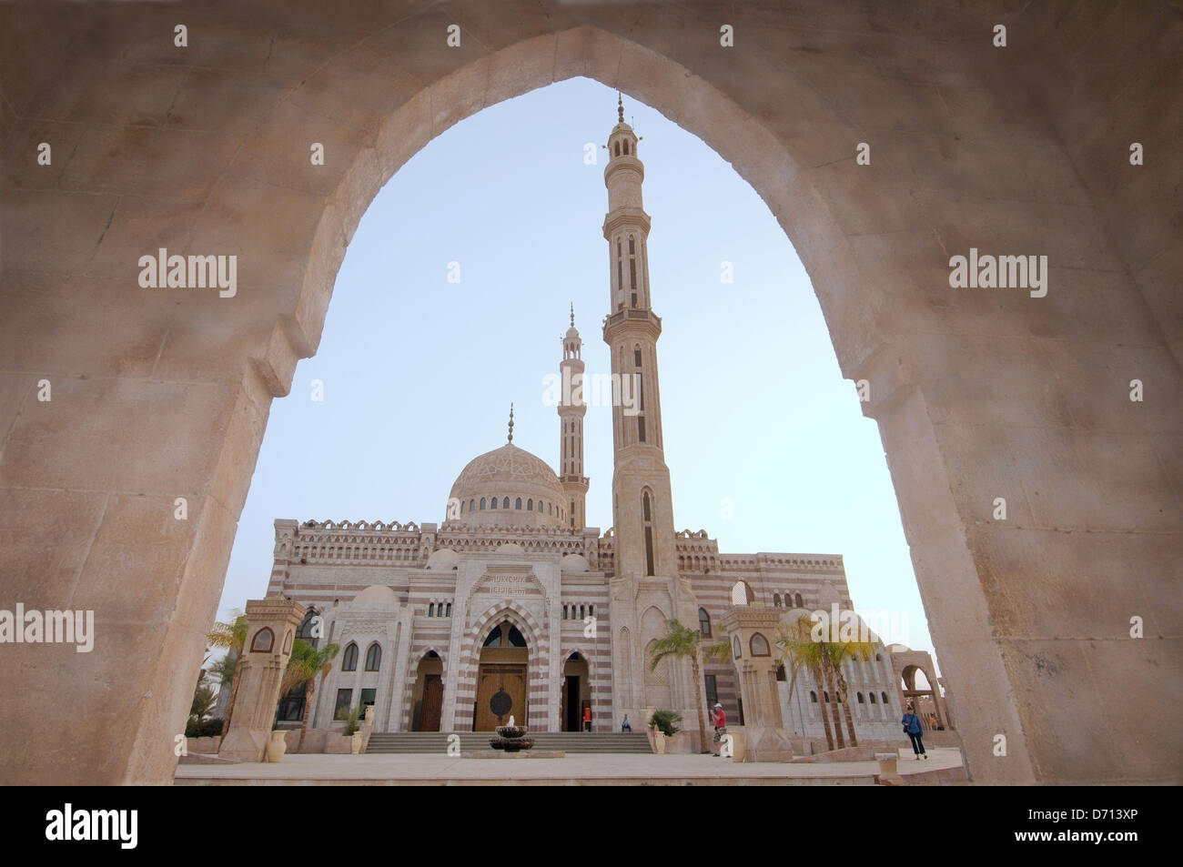 Muslimische Moschee Al Mostafa, Sharm el-Sheikh, Sinai-Halbinsel ...