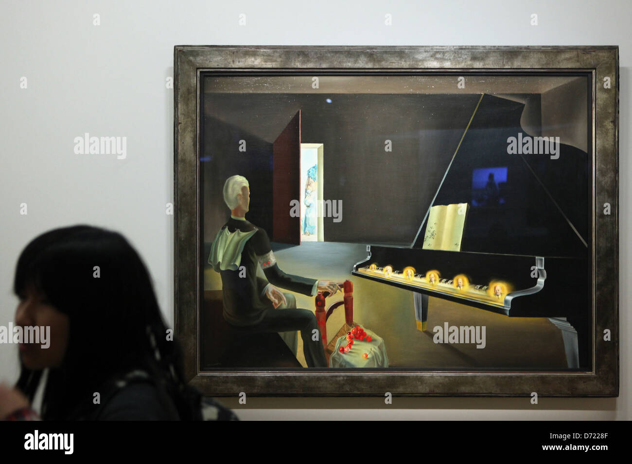 Malerei "partielle Halluzination: sechs Erscheinungen von Lenin auf dem ...