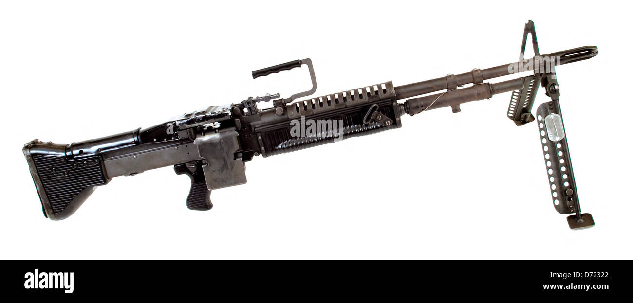M60 Maschinengewehr Oder M240 Maschinengewehr Stockfotos und -bilder ...