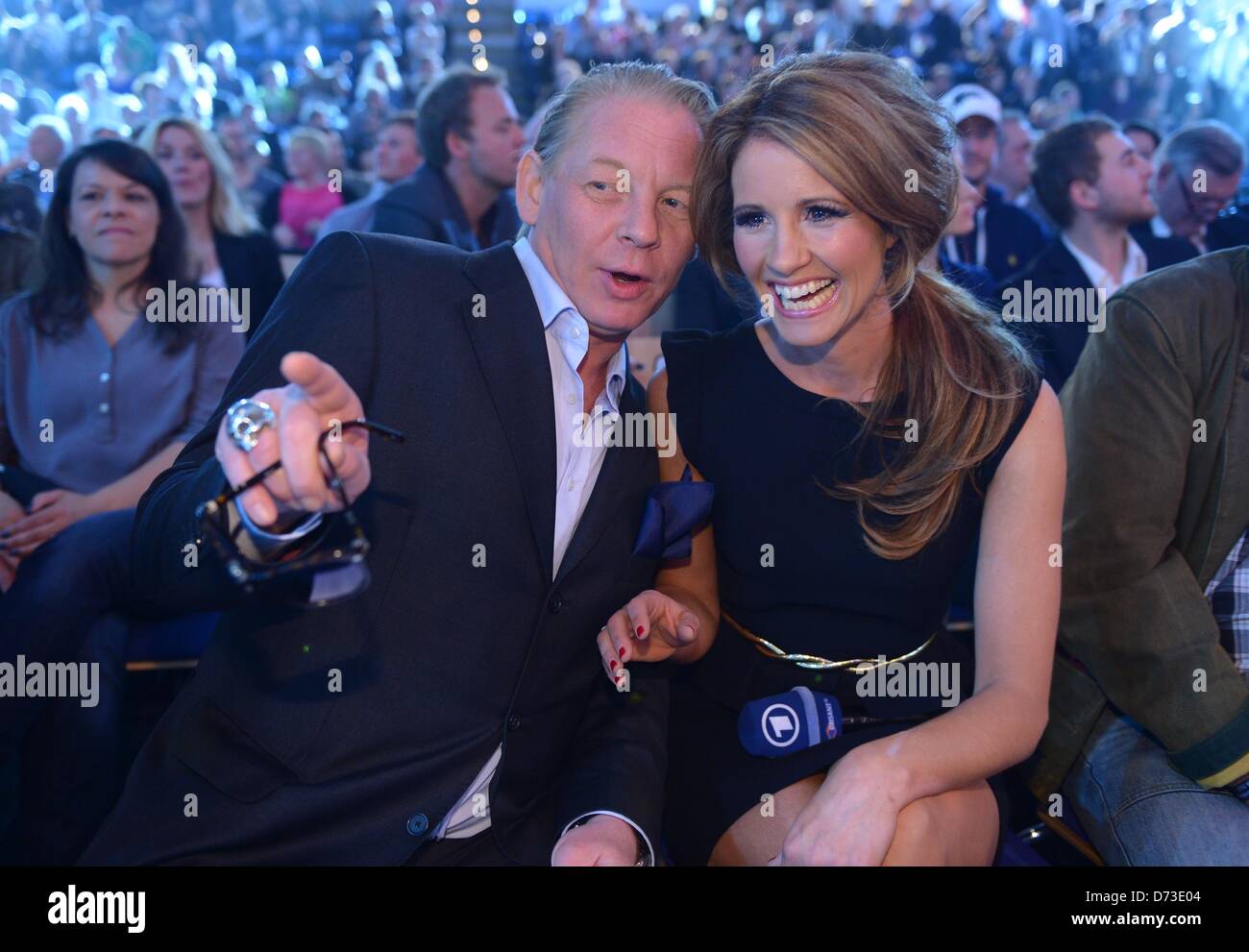 Deutsche Schauspieler Ben Becker und TV-Moderatorin Mareile Hoeppner ...