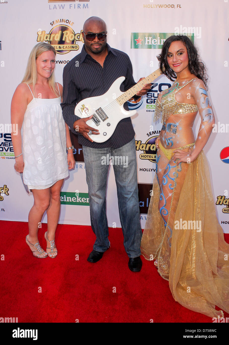 Lamar Thomas, Suki Jaafar bei Zo Summer Groove Hard Rock Hotel & Casino ...