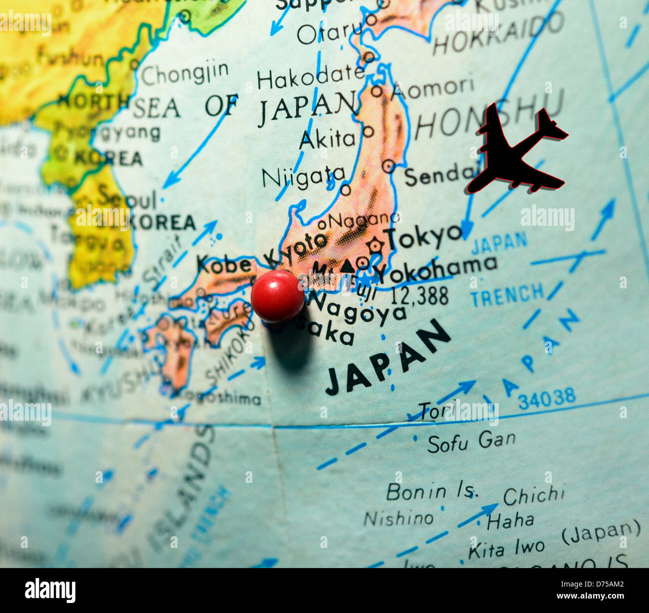 Japan globus -Fotos und -Bildmaterial in hoher Auflösung – Alamy