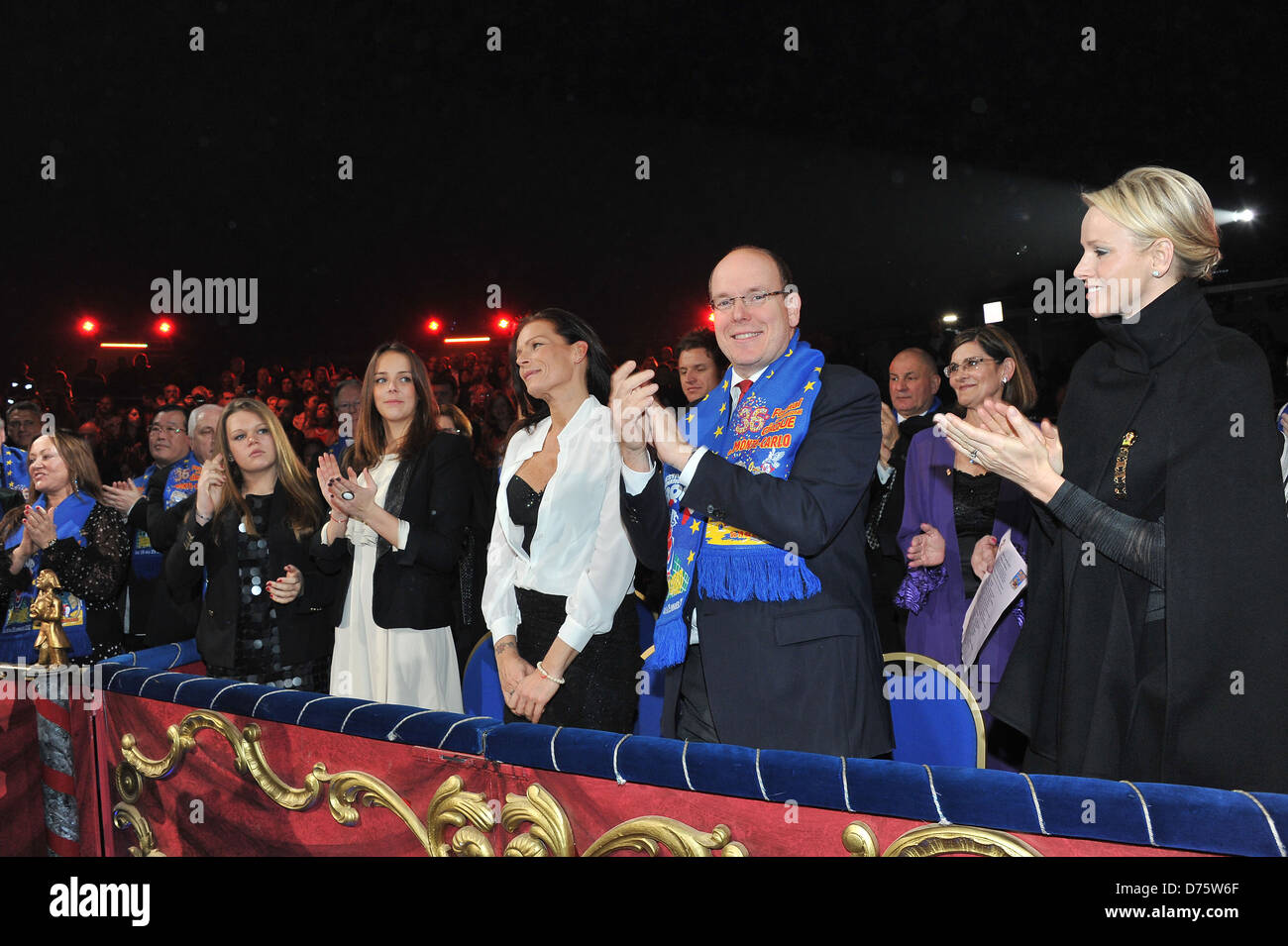 Camille Gottlieb, Pauline Ducruet, Prinzessin Stephanie, Fürst Albert ...