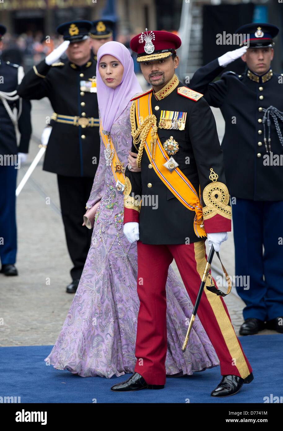 Prinz Al-Muhtadee Billah von Brunei Darussalam und Prinzessin Sarah von ...