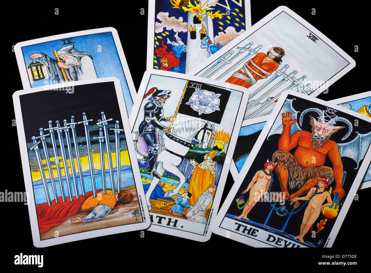 Tarot karten -Fotos und -Bildmaterial in hoher Auflösung – Alamy