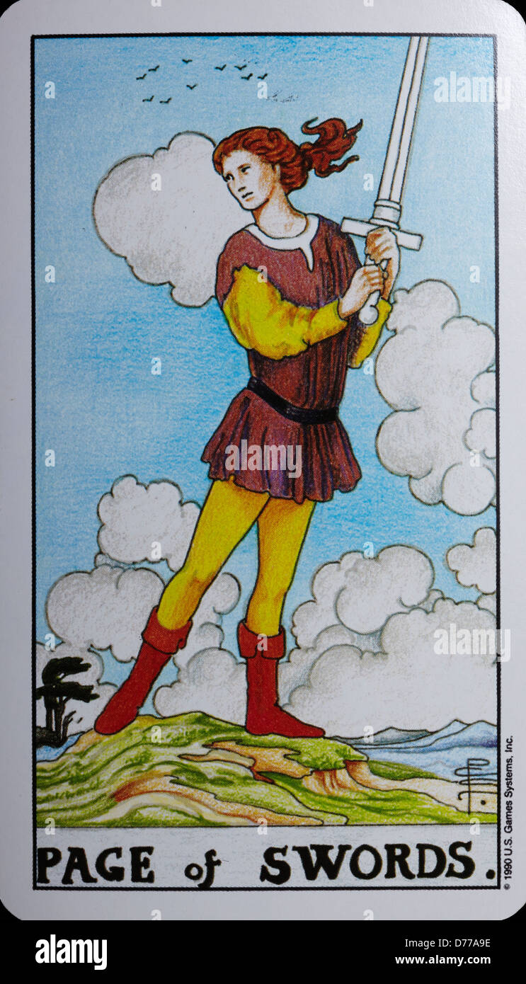 As Der Schwerter Tarot 1
