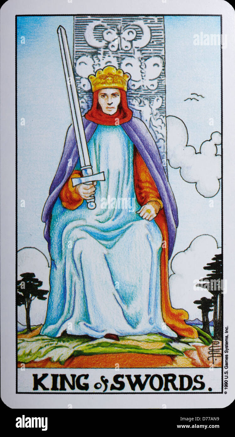 Knig Der Schwerter Tarot