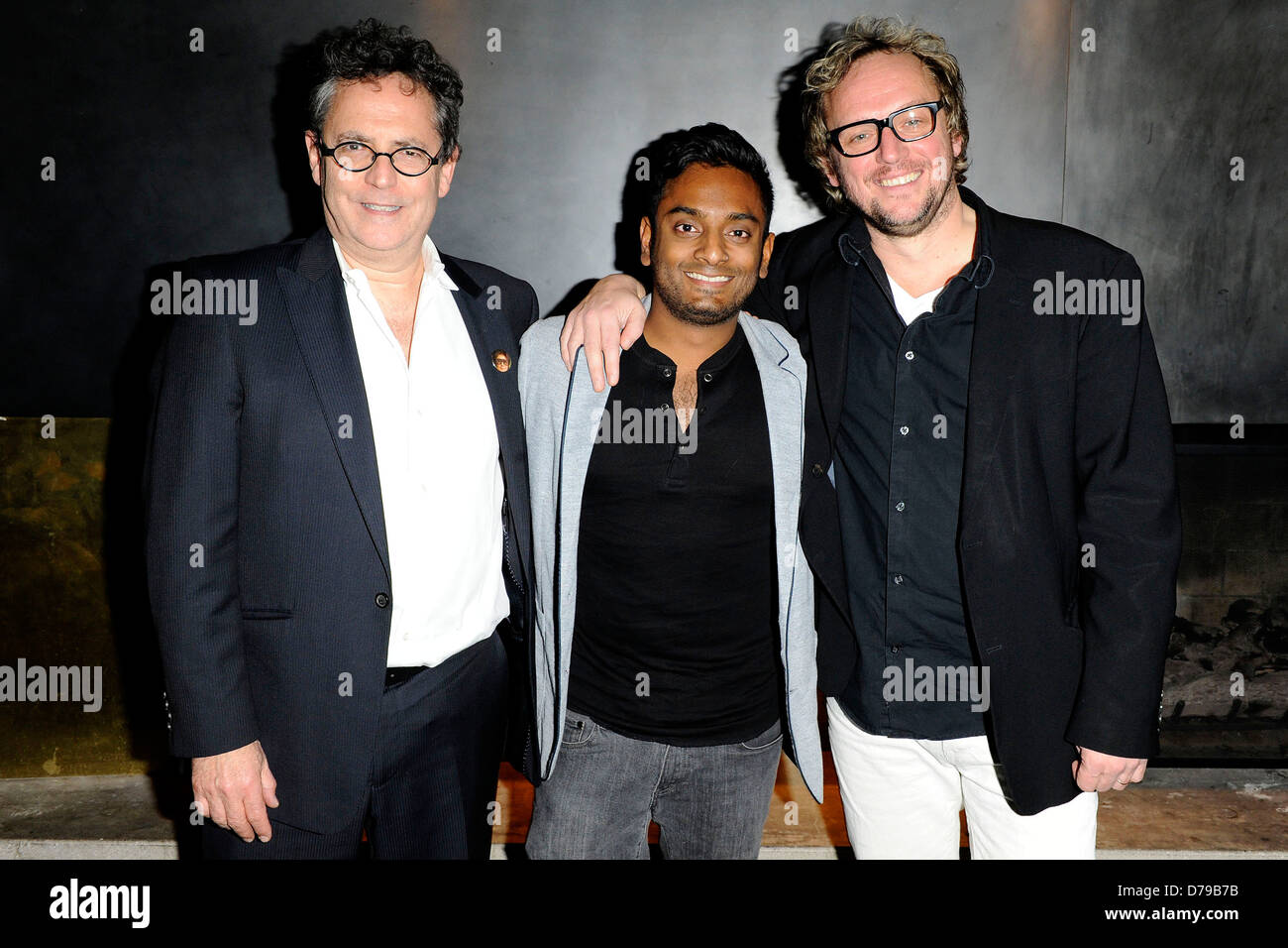 Jerry Levitan, Sharmil Halaldeen und Terry Tompkins der kanadischen ...