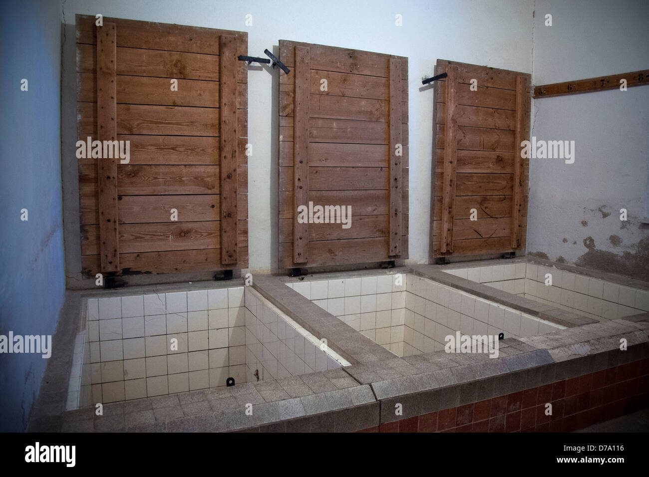 Elsass, Natzweiler Struthof Camp Gaskammer Stockfotografie - Alamy