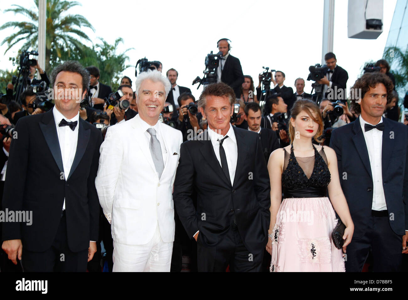 Paolo Sorrentino, David Byrne, Sean Penn, Eve Hewson und Liron Levo ...
