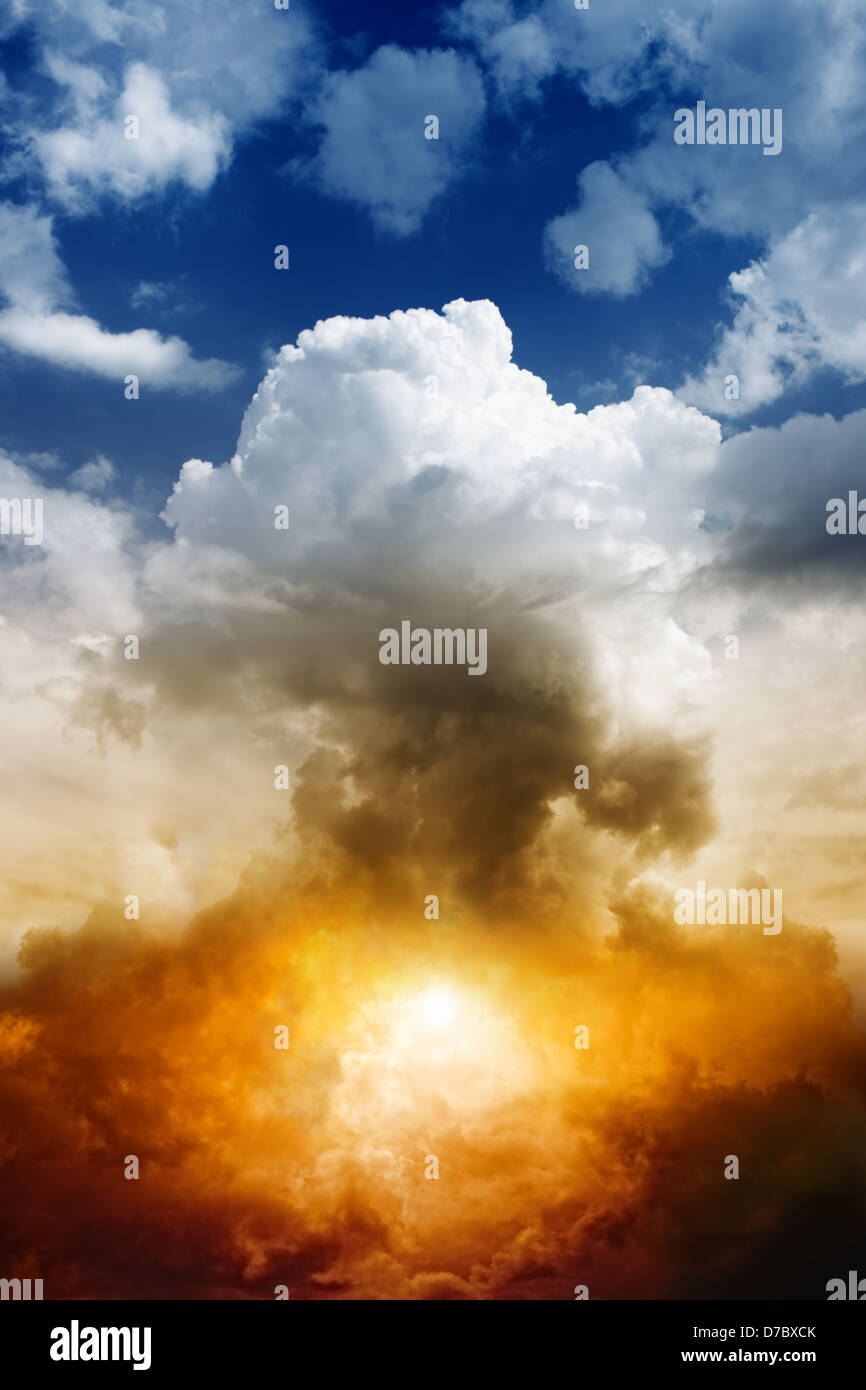 Atompilz von Atombombe explosion Stockfotografie - Alamy