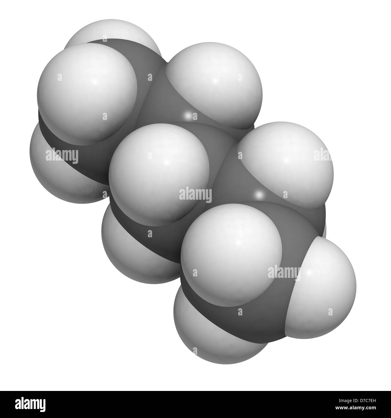 Pentane molecule Schwarzweiß-Stockfotos und -bilder - Alamy