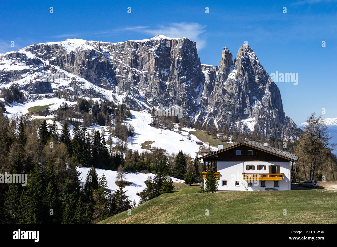 Dolomiten Schlern Stockfotos und -bilder Kaufen - Alamy